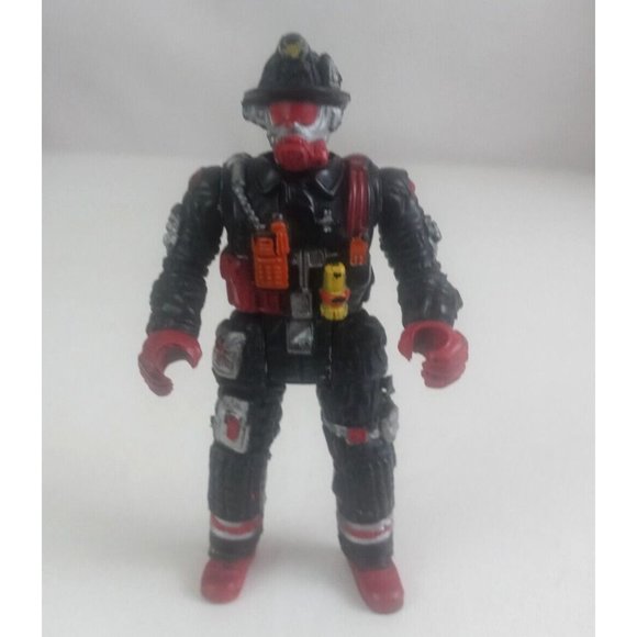Chaps Mei | Toys | Vintage Chaps Mei Fire Squad Fire Rescue Team Black ...